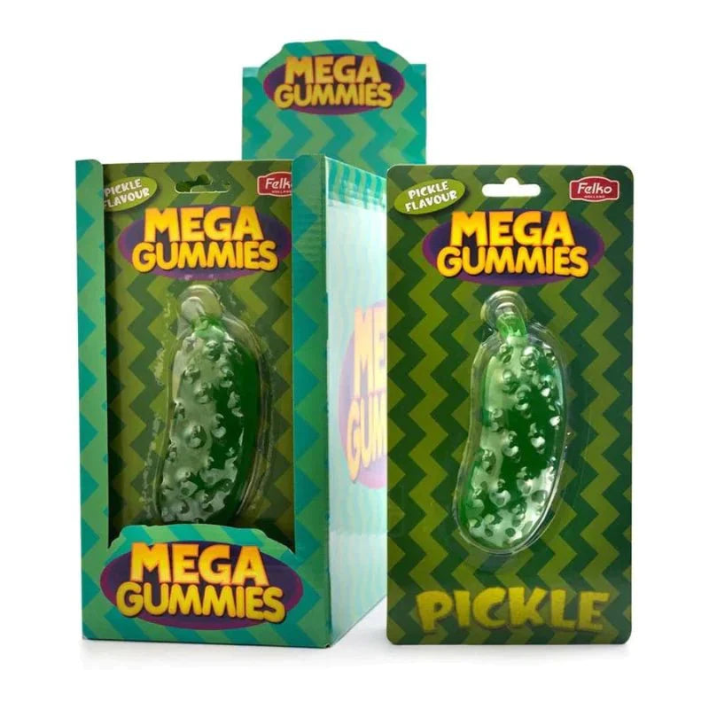 Felko Mega Gummies Pickle (120g) Case of 11 – Wholesale Sweets