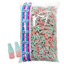 Vidal Bag Mini Fizzy Bubblegum Bottles (3kg) – Wholesale Sweets